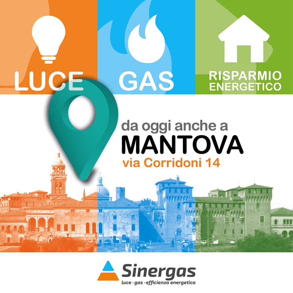 Apre a Mantova il nuovo sportello Sinergas | Sinergas