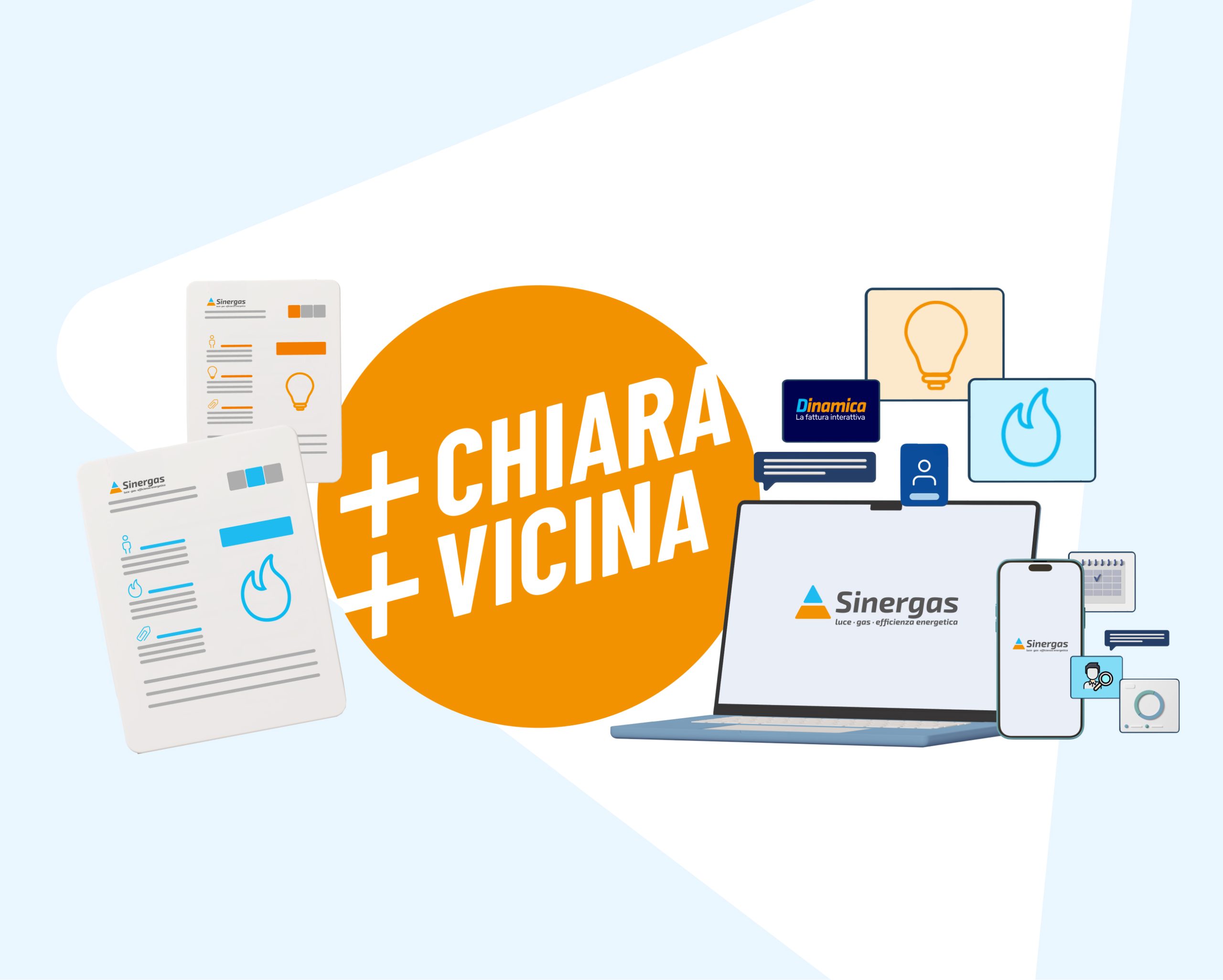 Più chiara, più vicina | Sinergas
